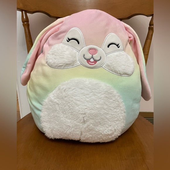 Squishmallows | Other | 2 Candy Rainbow Fuzzy Rabbit Bunny Easter ...